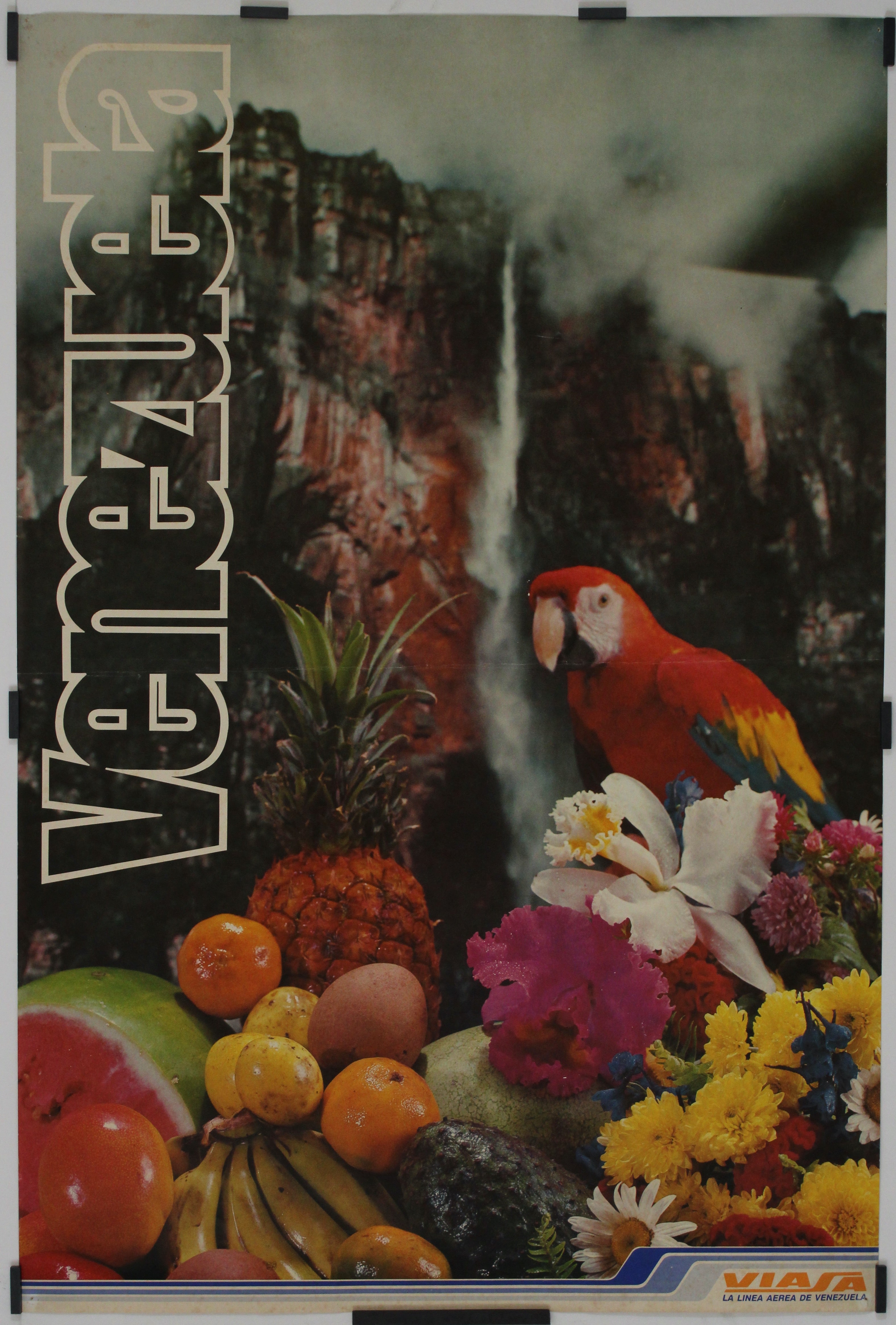Viasa la linea aerea de Venezuela Circa 1970, , Original Poster ...