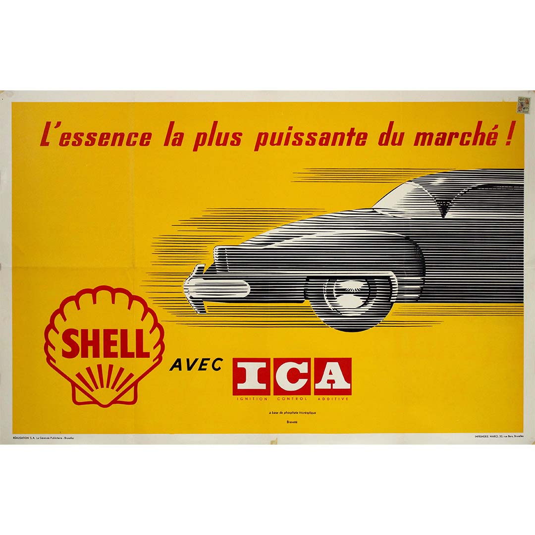 Shell avec ICA l'essence la plus puissante du marché , , Original ...