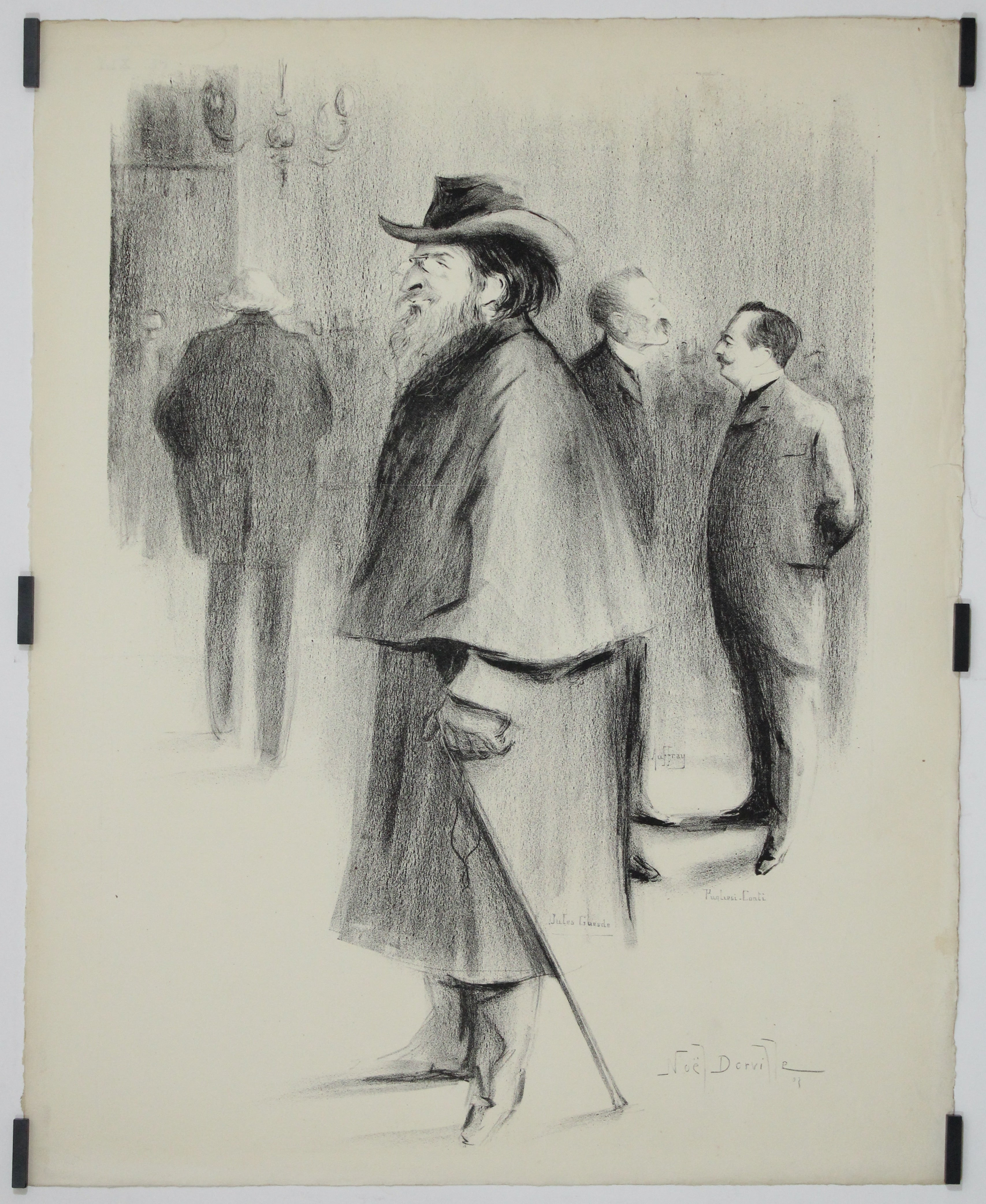Le monde Politique : Jules Guesde - Auffray - Pugliesi Conti 1903 ...