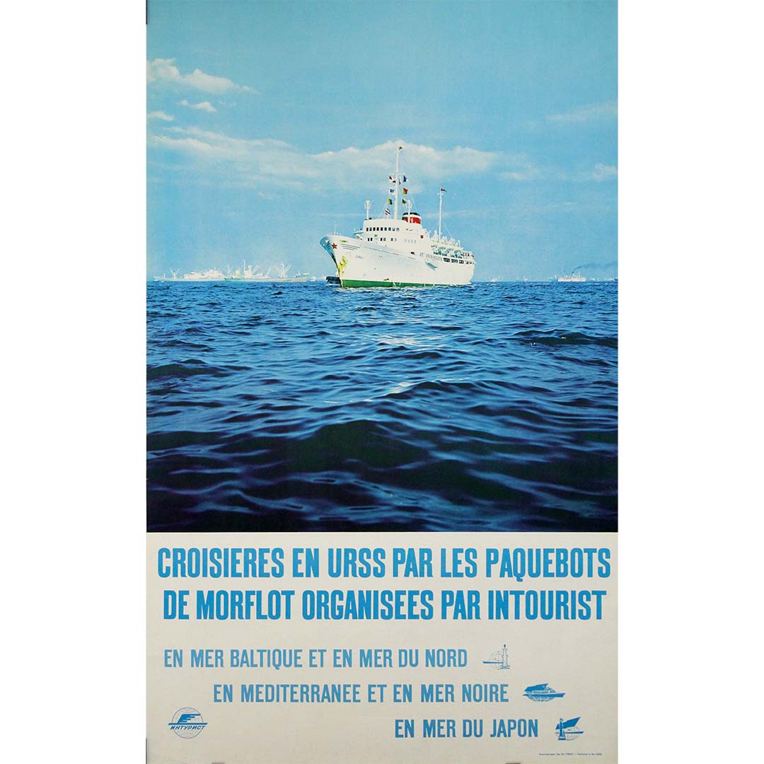 Intourist - Croisières en URSS par les paquebots de Morflot organisés ...