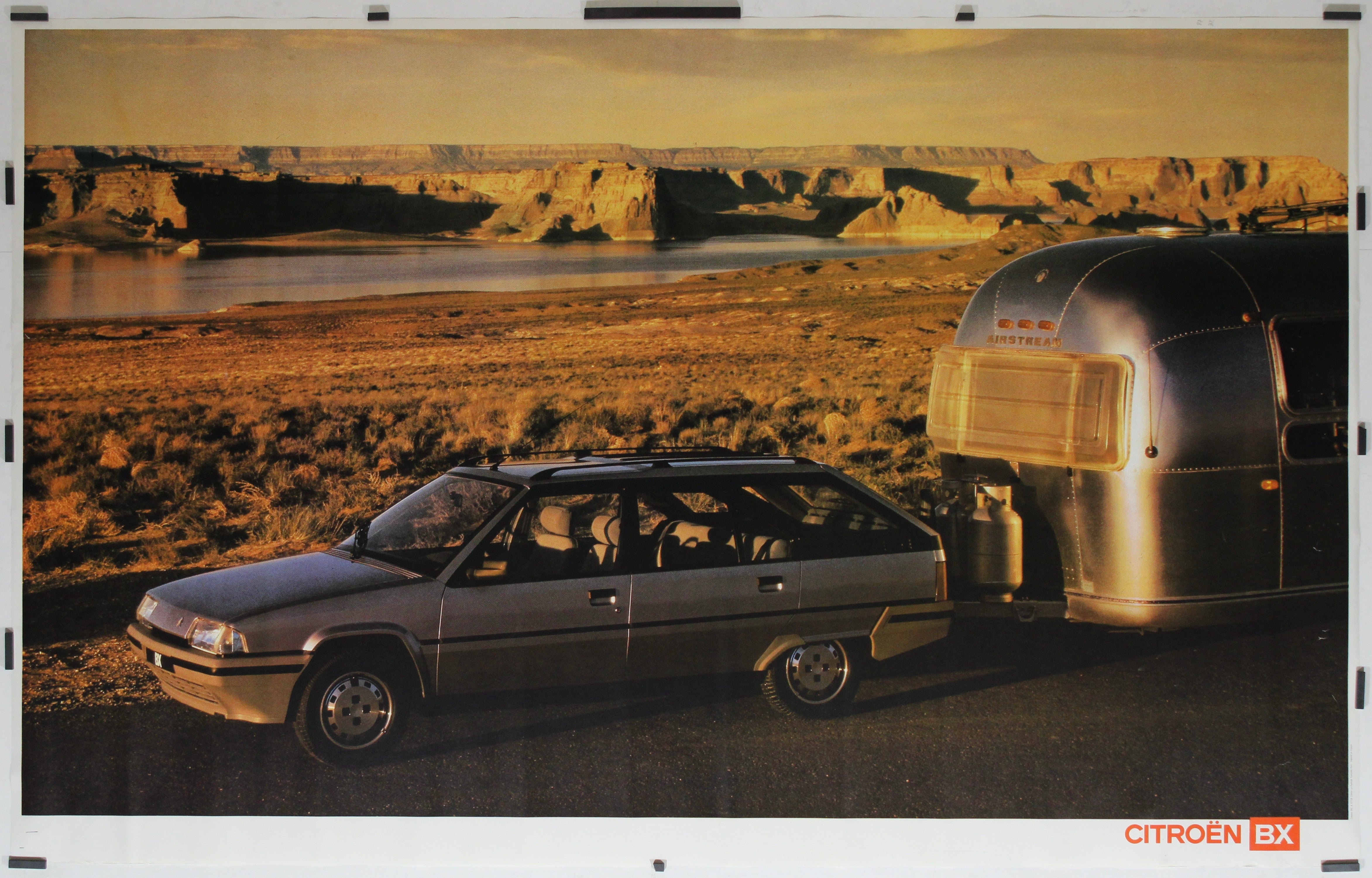 Citroën BX Circa 1980, Original poster, Affiche Originale – Galerie 1881
